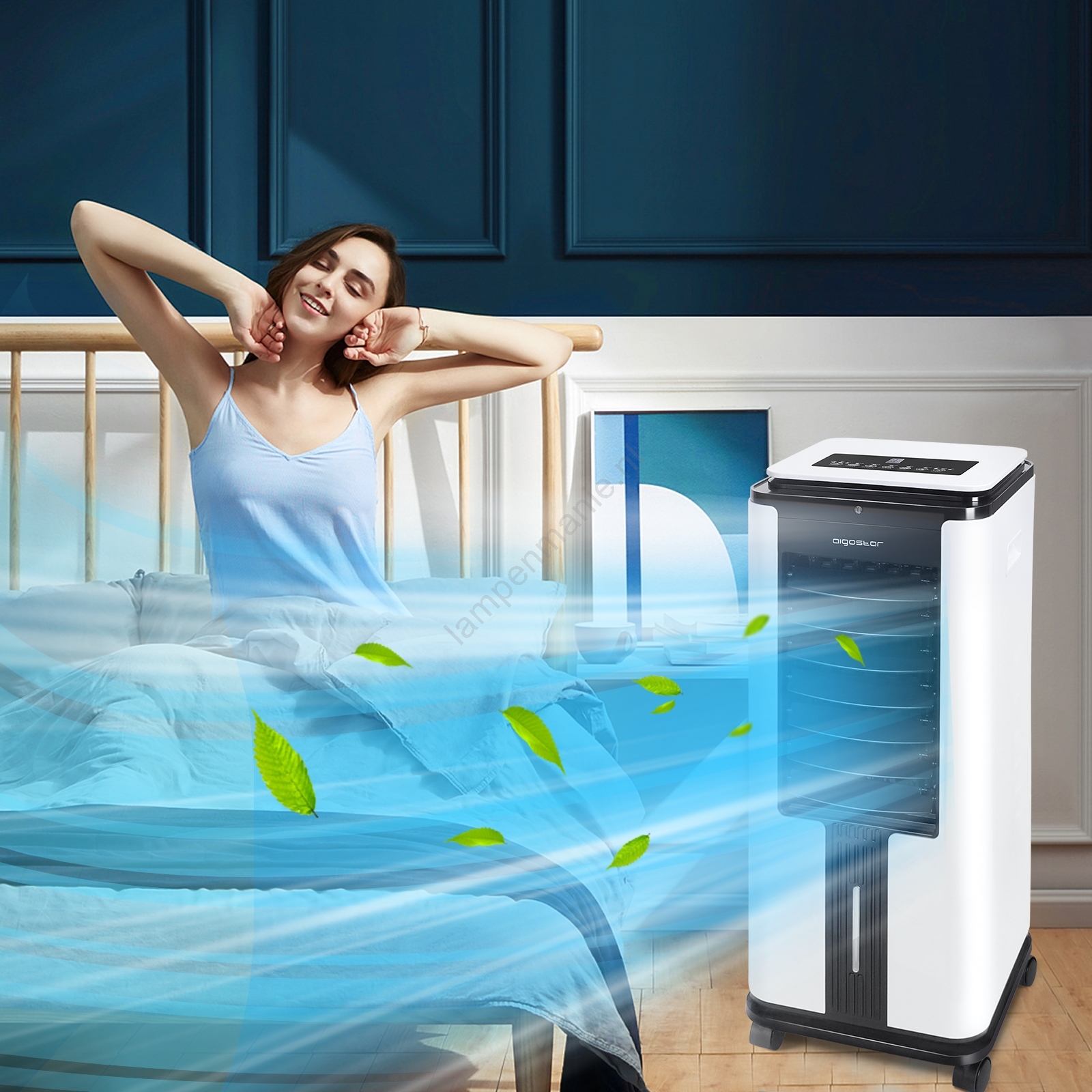 Aigostar - Slimme Airconditioner 75W/230V Wi-Fi + afstandsbediening ...