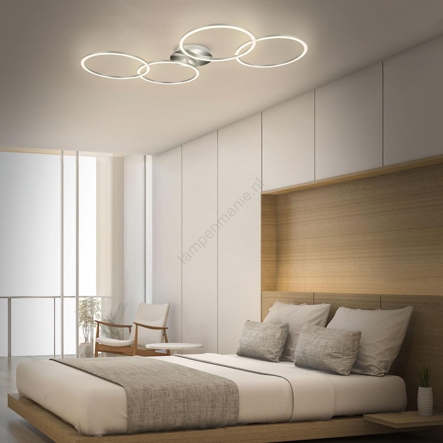 Brilo - Dimbare LED plafondlamp FRAME LED/30W/230V 3000-6500K + AB ...