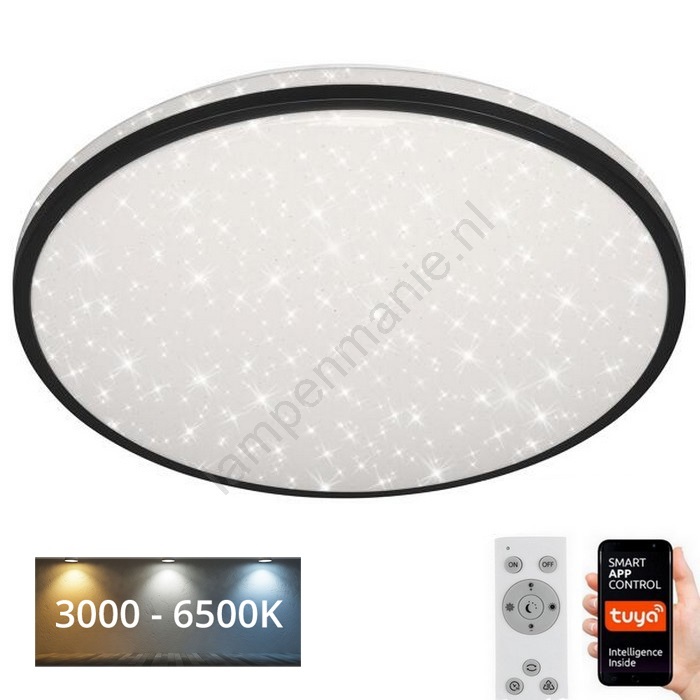 Brilo - Dimbare LED plafondlamp STARRY SKY LED/42W/230V Wi-Fi Tuya+ AB ...