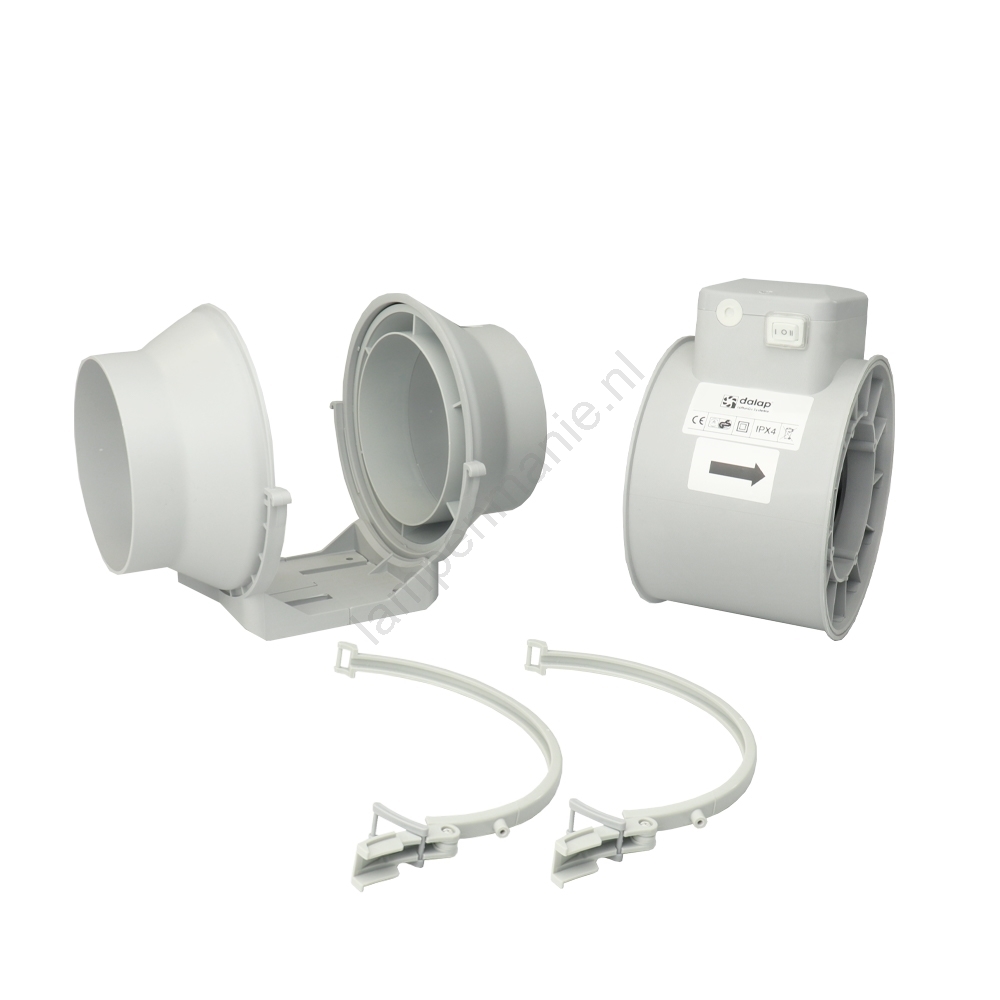 Dalap 8207 - Axiale ventilator AP PROFI 125 29W/230V | Lampenmanie