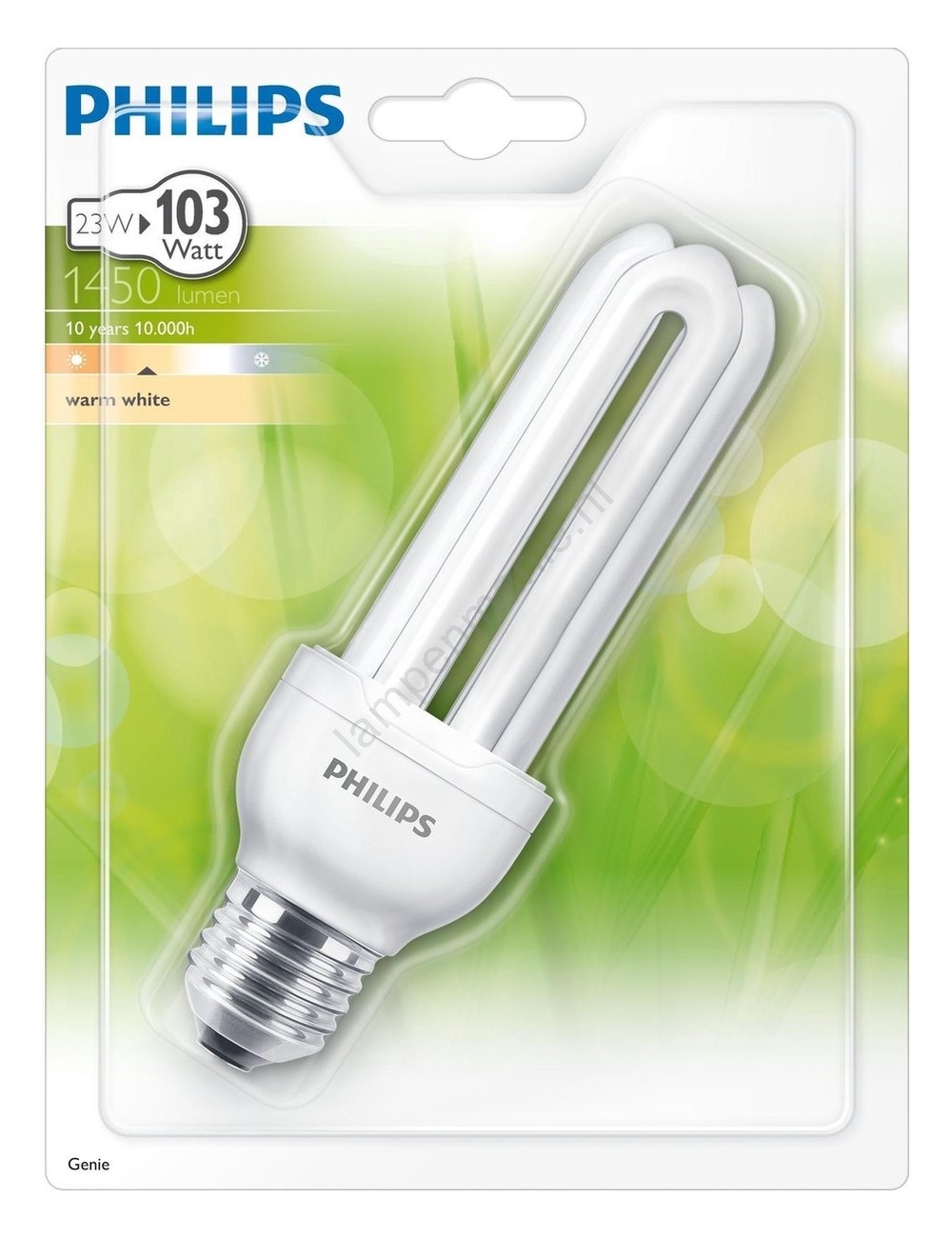 Energie Besparende Lamp Philips GENIE E27/23W/230V 2700K | Lampenmanie