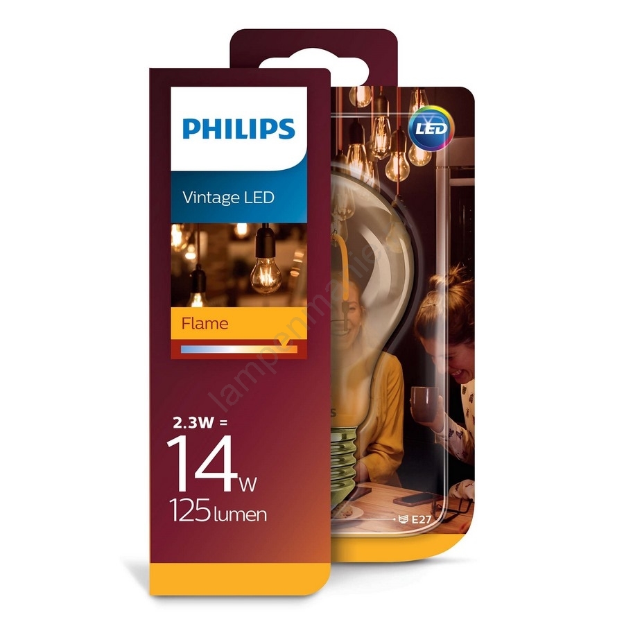 LED Lamp Philips E27/2,3W/230V 2000K - VINTAGE | Lampenmanie
