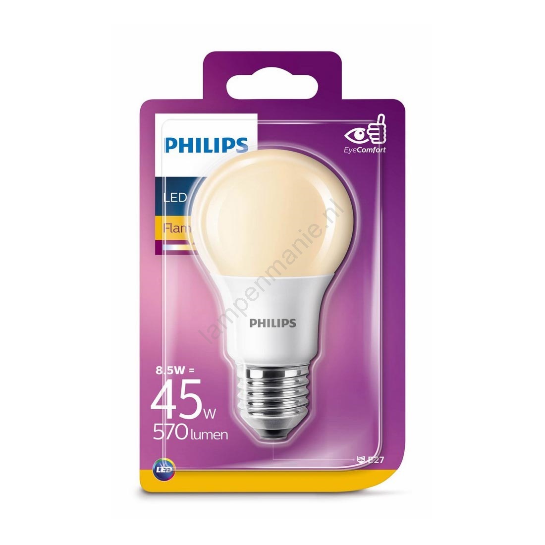 LED Lamp Philips E27/8,5W/230V 2000K | Lampenmanie