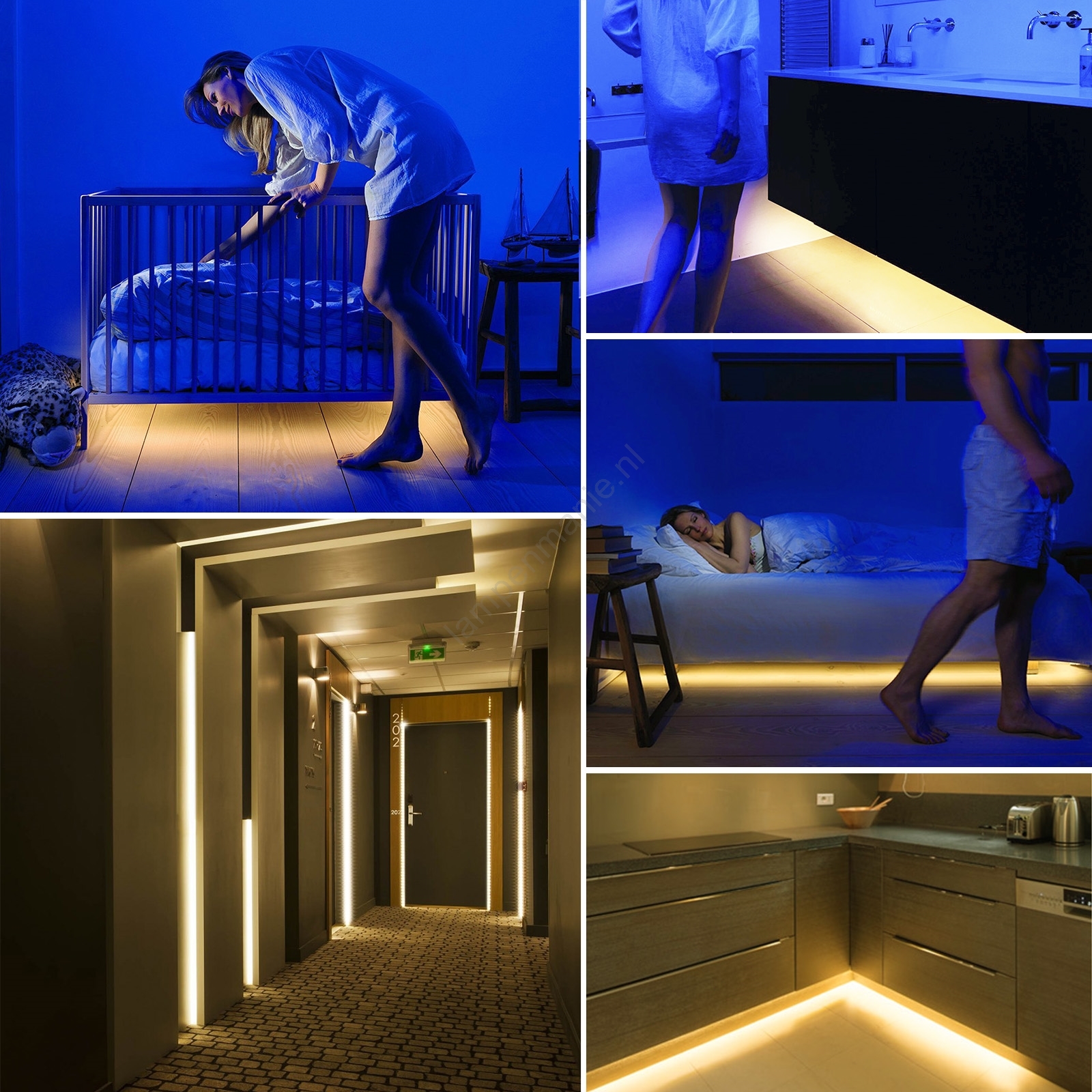 LED Strip met sensor 2m LED/4,5W/12/230V | Lampenmanie