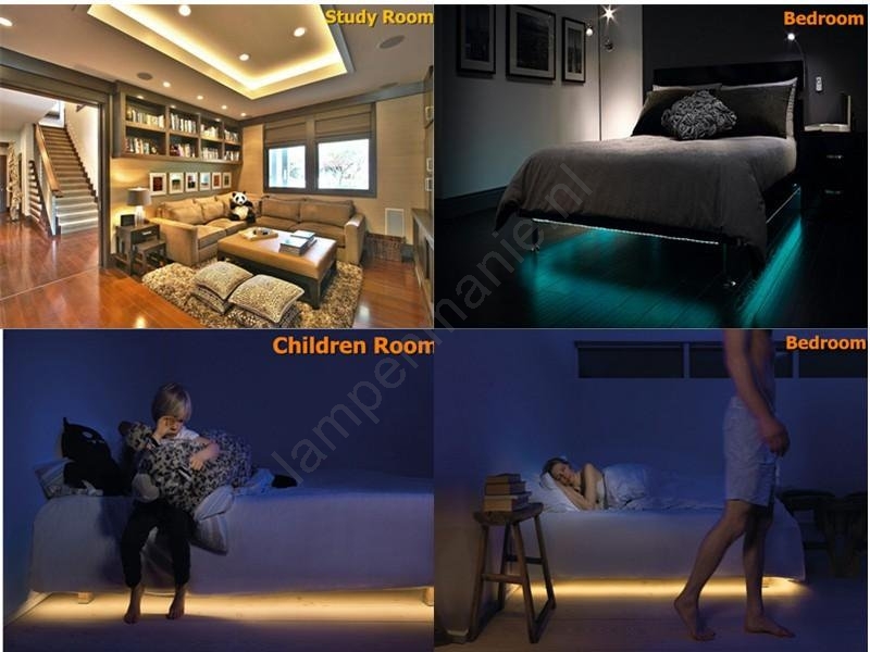 LED Strip met sensor WAVE SENZOR 1,2m LED/4W/230V 3000K | Lampenmanie