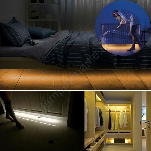 LED Strip met sensor WAVE SENZOR 1,2m LED/4W/230V 3000K | Lampenmanie