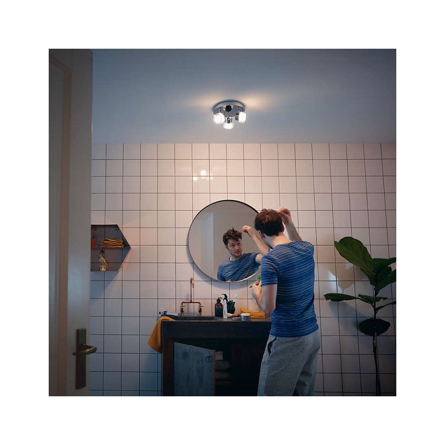 Philips - LED Badkamerverlichting MYBATHROOM RESORT 3x LED / 4,5W ...